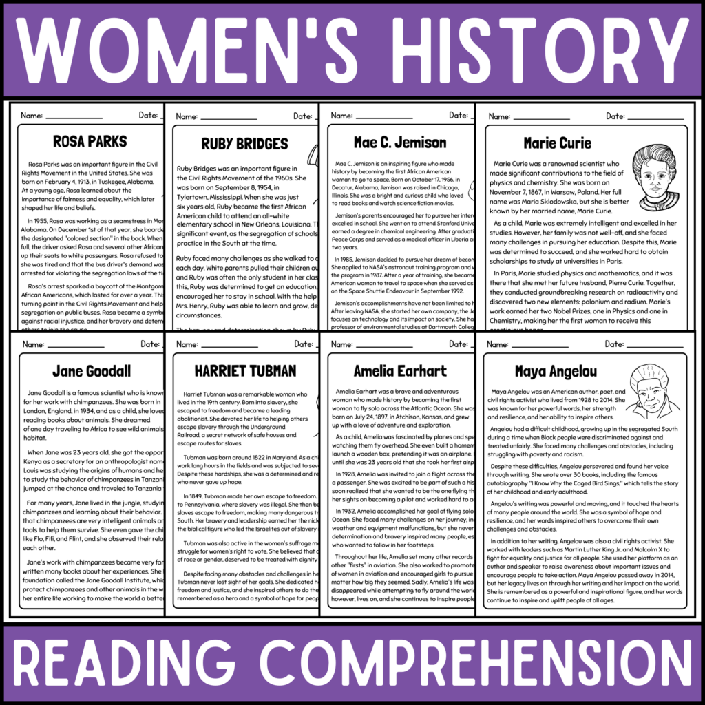 Joy Mangano: Reading Comprehension Passage | Women's History Month ...