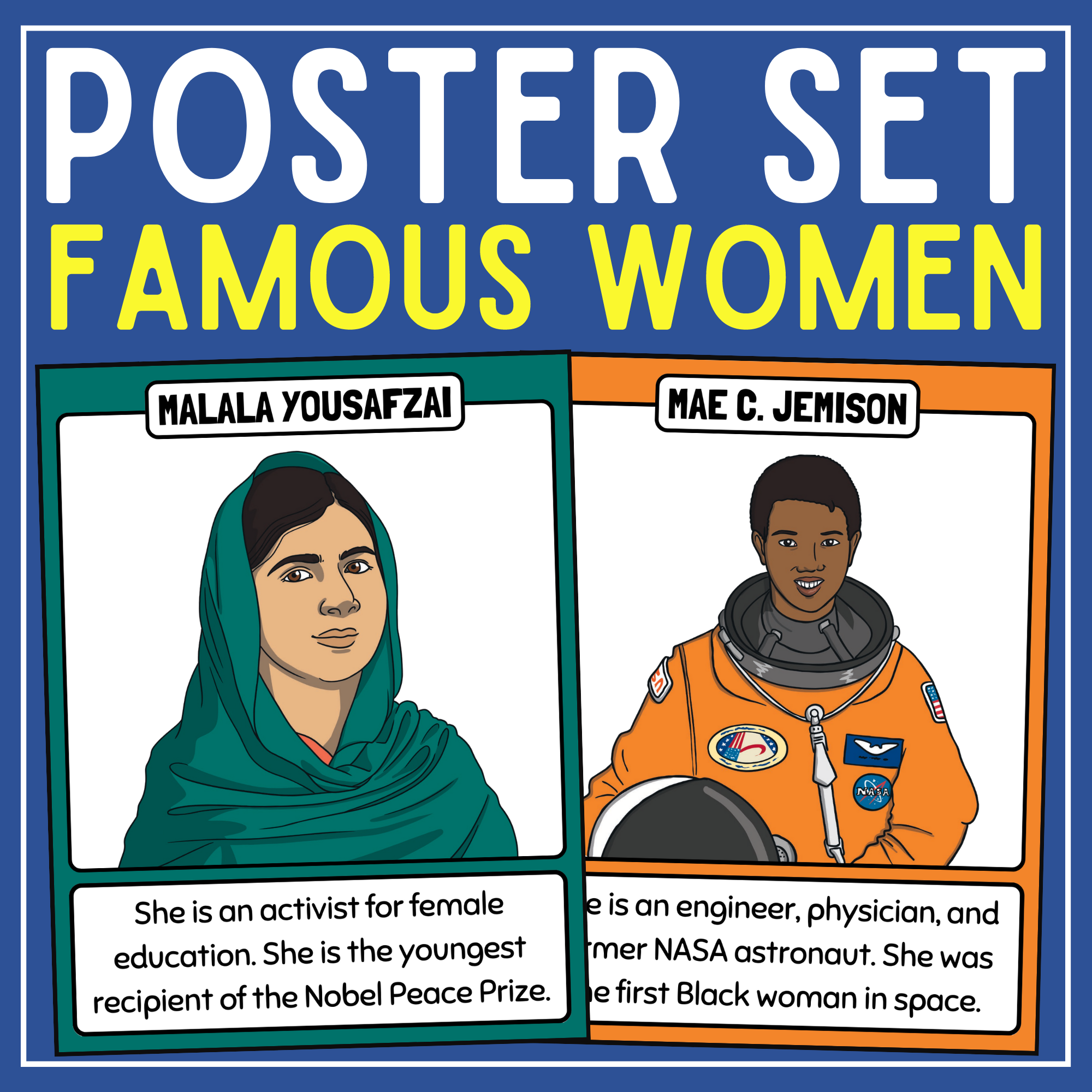 Women's History Month Posters | Women's History Month Bulletin Board ...