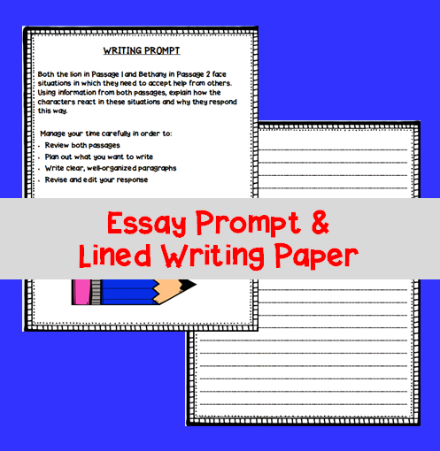 State Test Prep: Paired Passages with Writing Prompt - Topic: Accepting ...