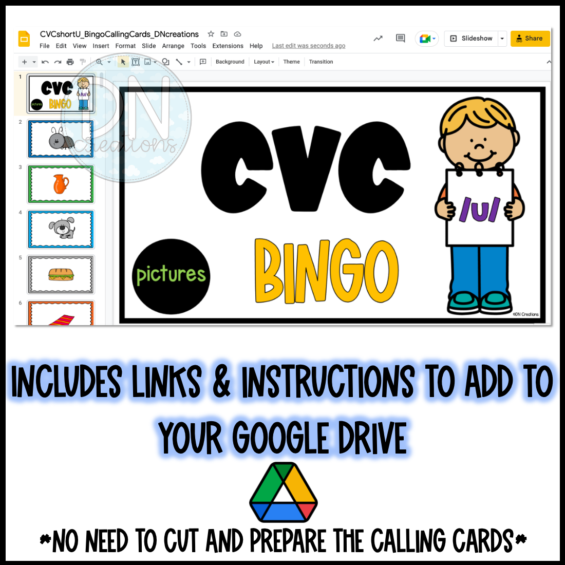 CVC Bingo for SHORT U Game l Short Vowels Bingo l Science of Reading l ...