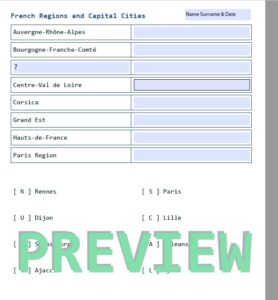 REGIONS OF FRANCE - GEOGRAPHY QUIZ | Made By Teachers