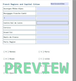 REGIONS OF FRANCE - GEOGRAPHY QUIZ | Made By Teachers