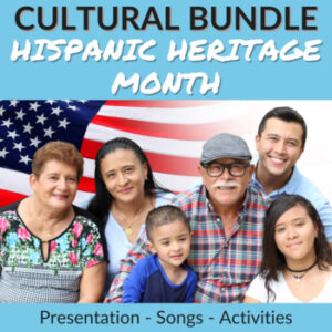 Hispanic Heritage Month Spanish Class Bundle | Made By Teachers