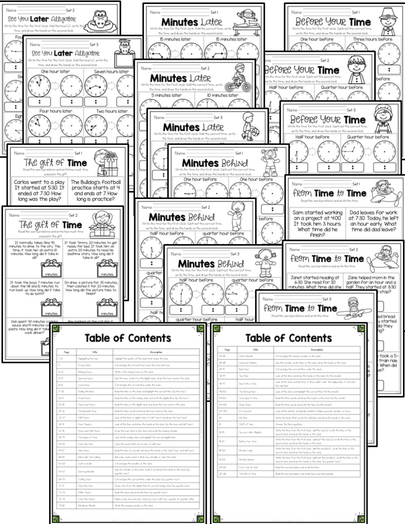 Telling Time Extra Practice | Made By Teachers