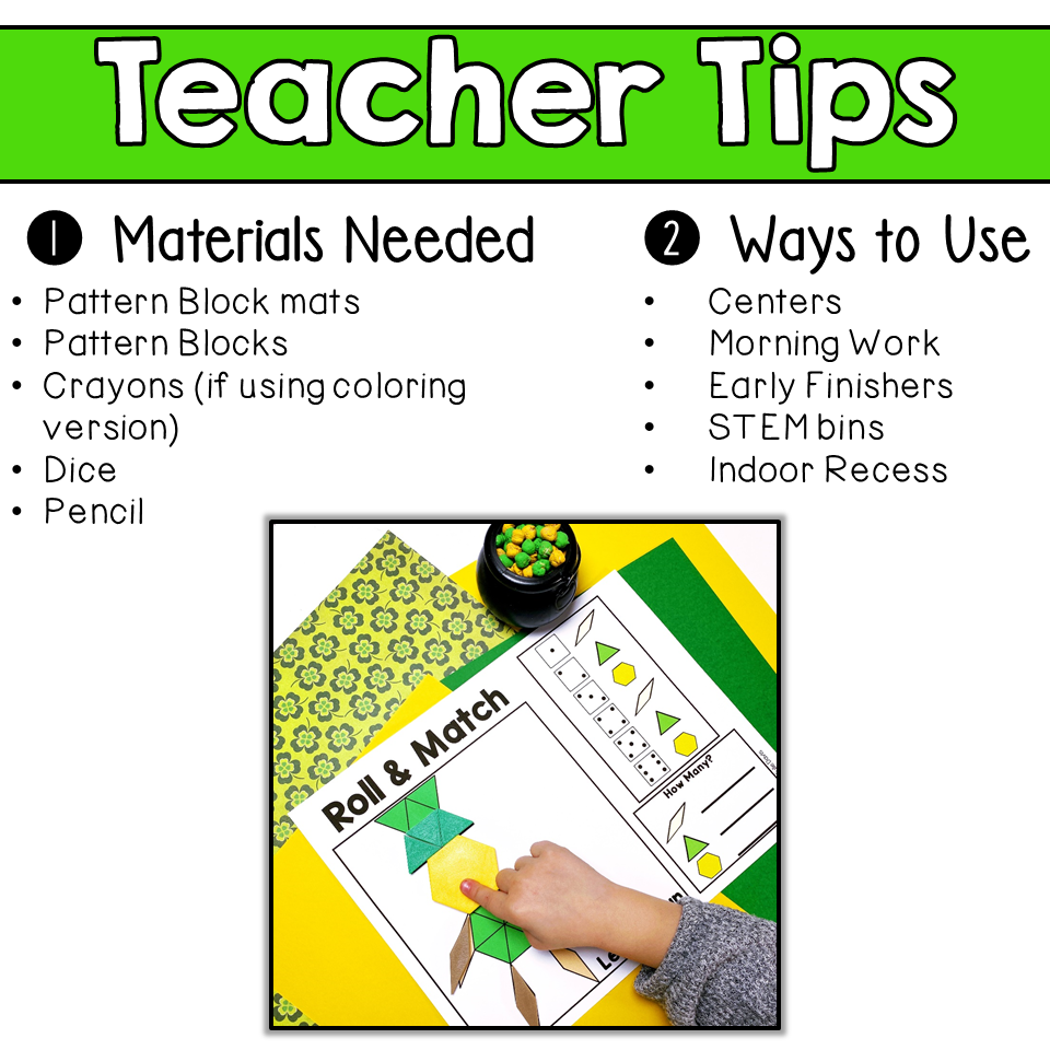 St Patricks Day Math Games | Center Activities | Made By Teachers