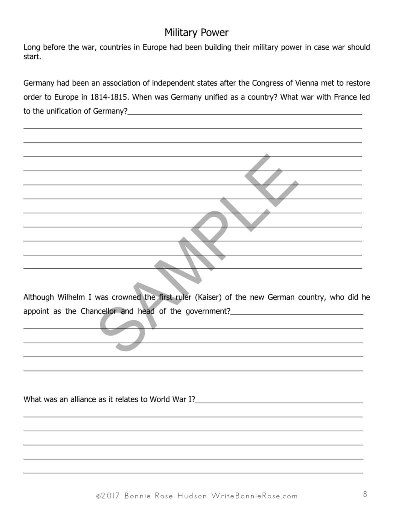 30 Days of History: World War I | Made By Teachers