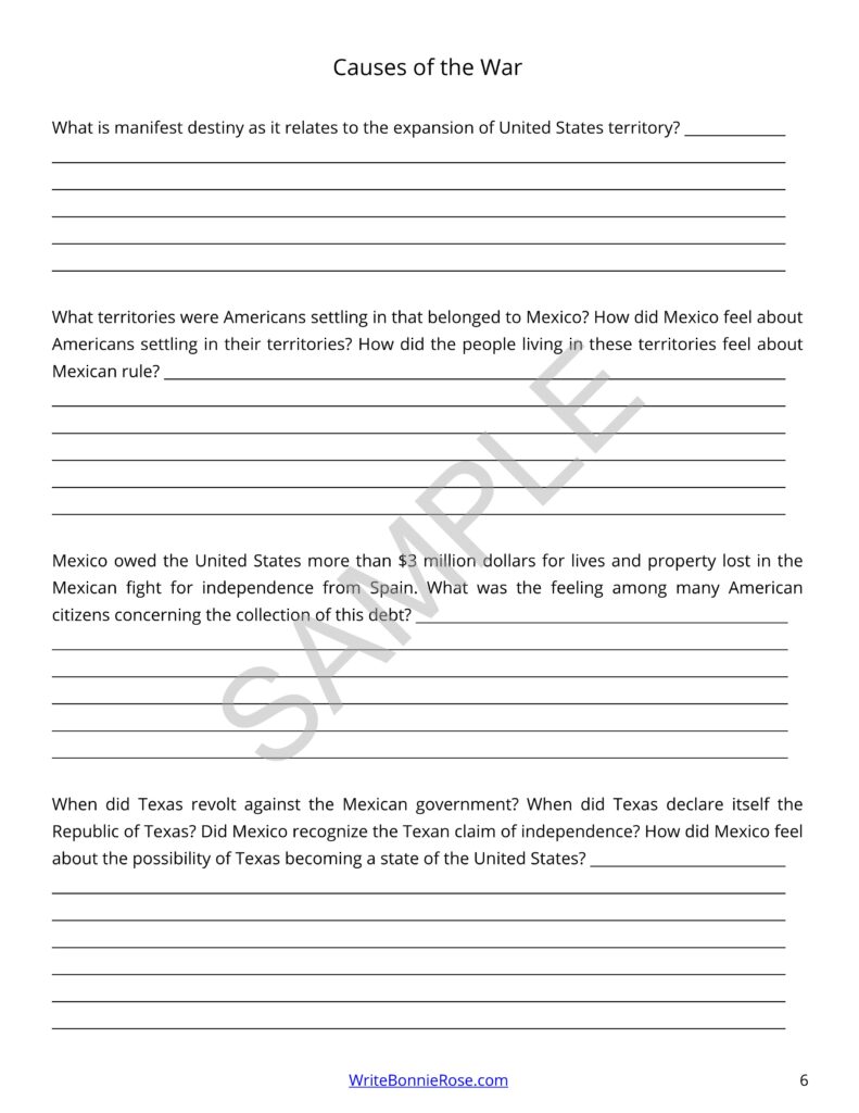 30 Days of History: Mexican-American War | Made By Teachers