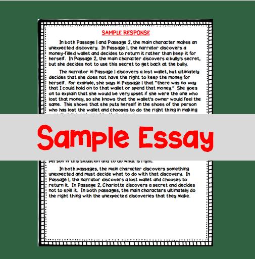 State Test Prep: Paired Passages with Writing Prompt - Unexpected ...