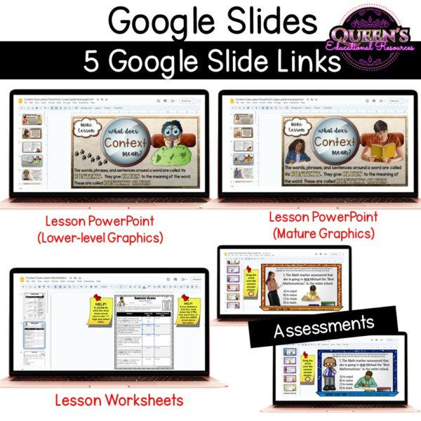 Context Clues Lesson, PowerPoints, and Activities, Context Clues ...