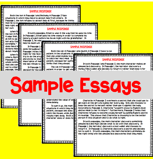 State Test Prep: Paired Passages with Writing Prompt - Literary Text ...