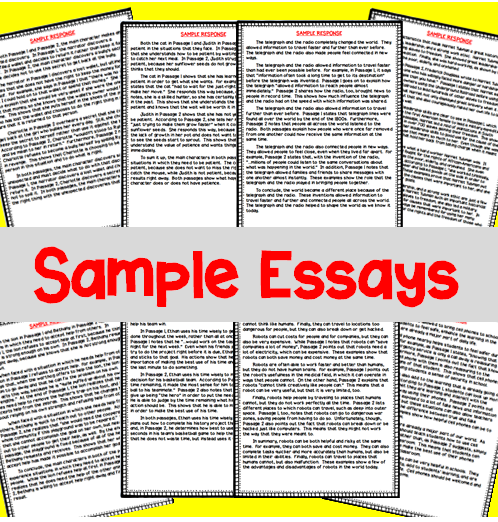 State Test Prep: Paired Passages with Writing Prompts - The BIG BUNDLE ...