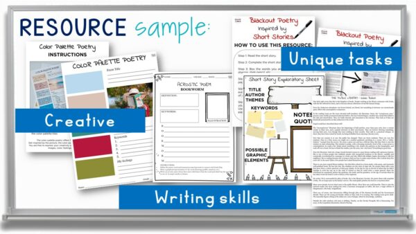 National Library Week Poetry Writing Activities - Poem Templates | Made ...