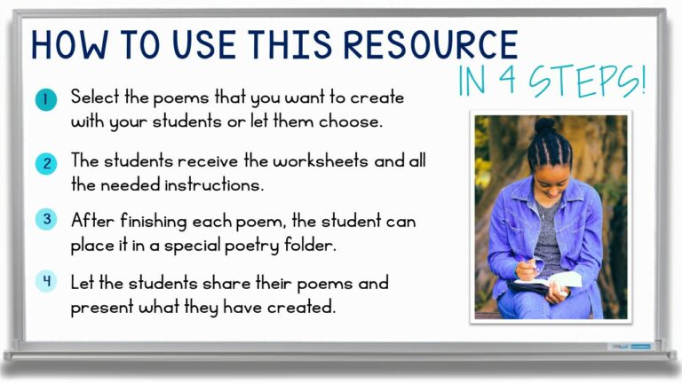 National Library Week Poetry Writing Activities - Poem Templates | Made ...