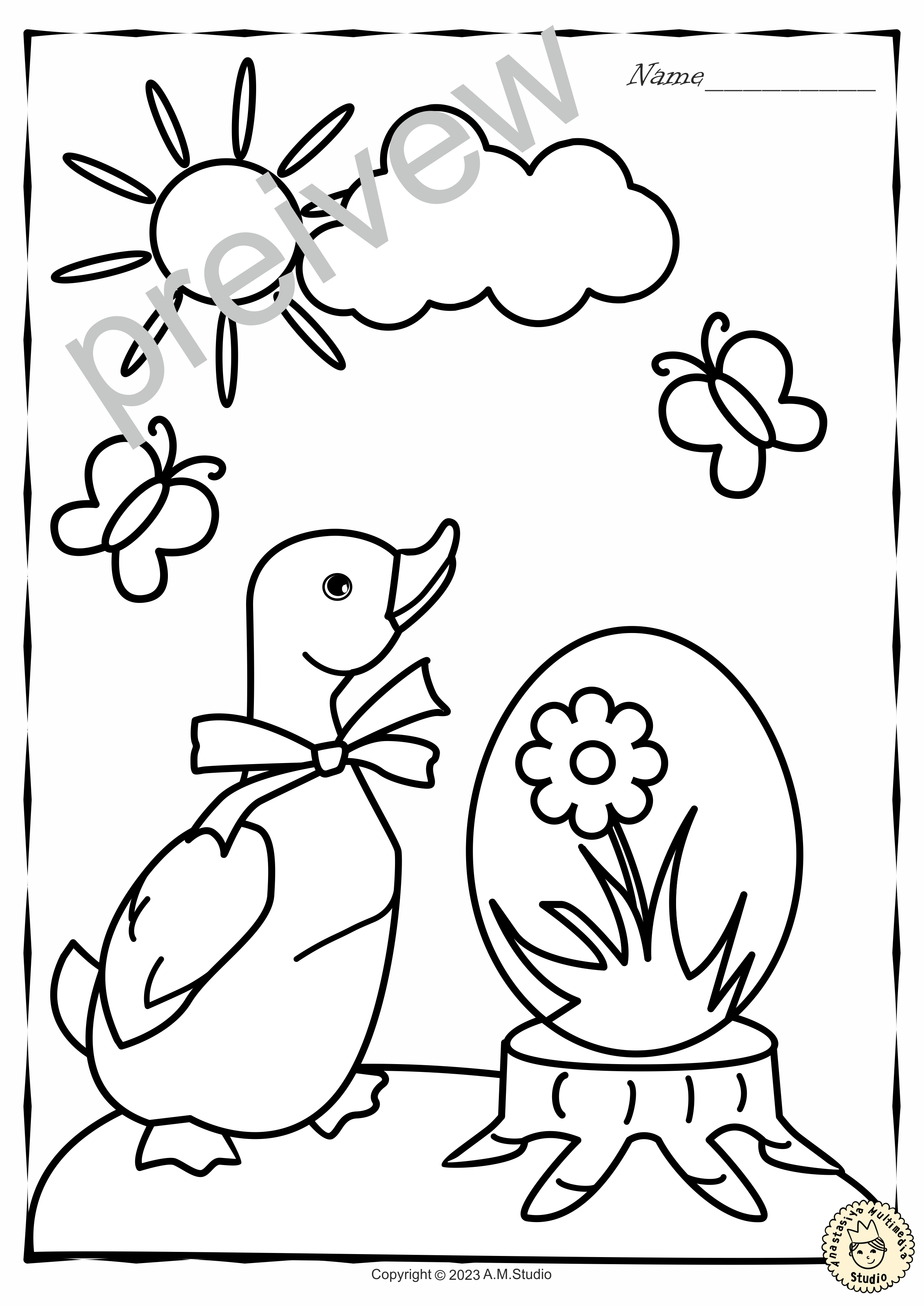 Easter Coloring Pages | Made By Teachers