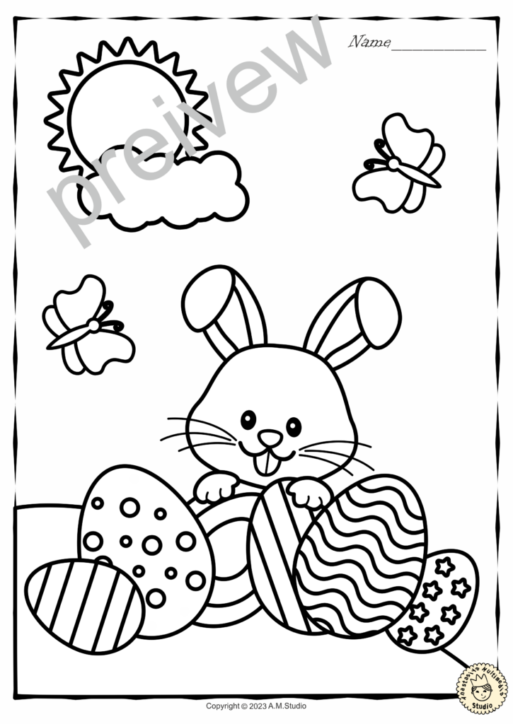 Easter Coloring Pages | Made By Teachers