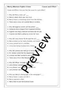 Kate DiCamillo "Mercy Watson Fights Crime" worksheets | Made By Teachers