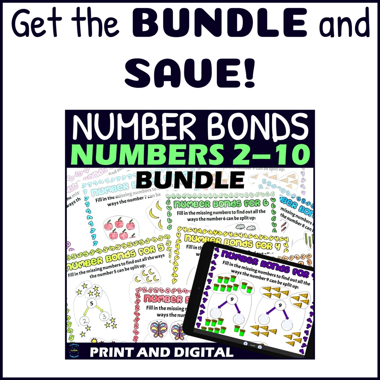 Number Bonds Activity FREE | Number 6 | Printable | Made By Teachers