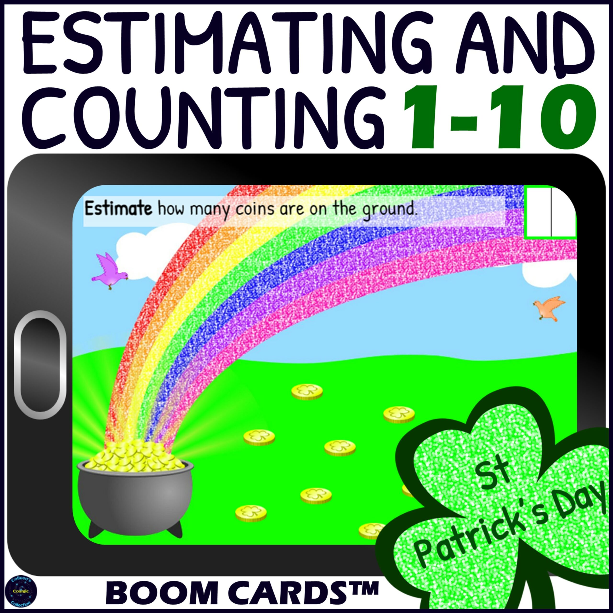 St Patricks Estimating and Counting to 10 Activity | Made By Teachers