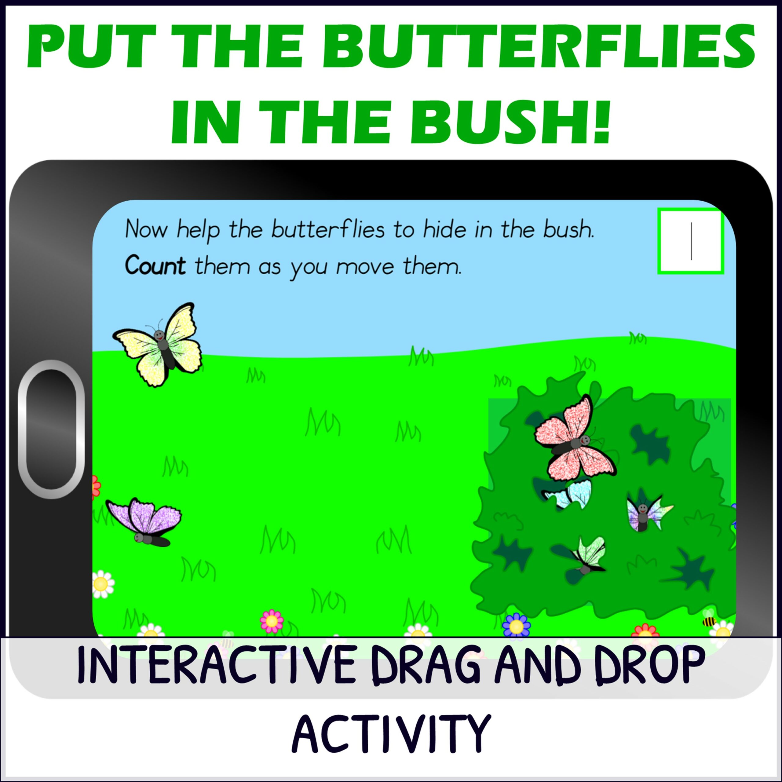 Spring Estimating and Counting to 10 Activity | Made By Teachers