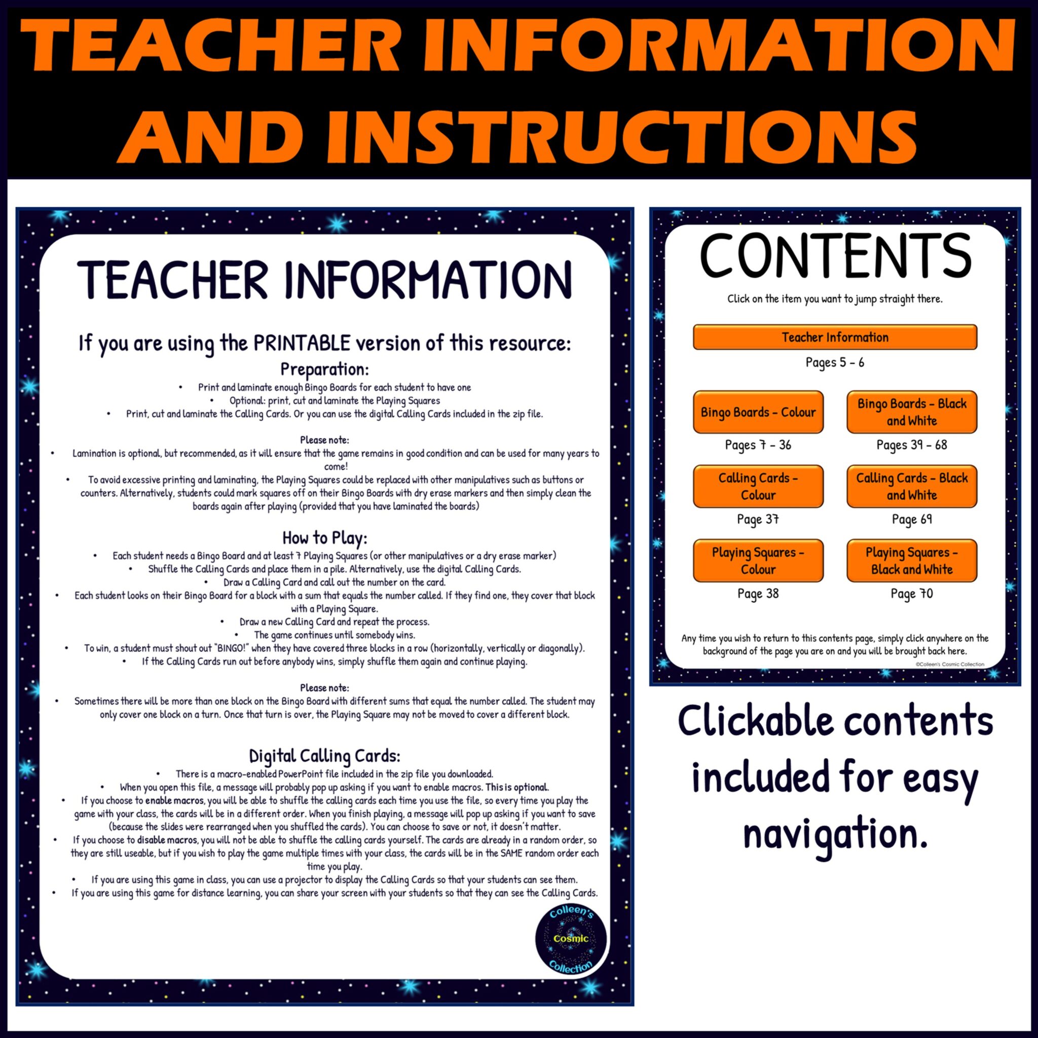 Halloween Number Recognition Activity BUNDLE Bingo | Made By Teachers