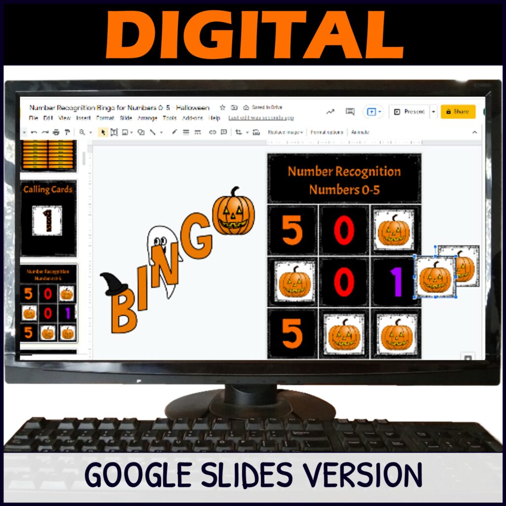 Halloween Number Recognition 0-5 Activity | Bingo | Made By Teachers