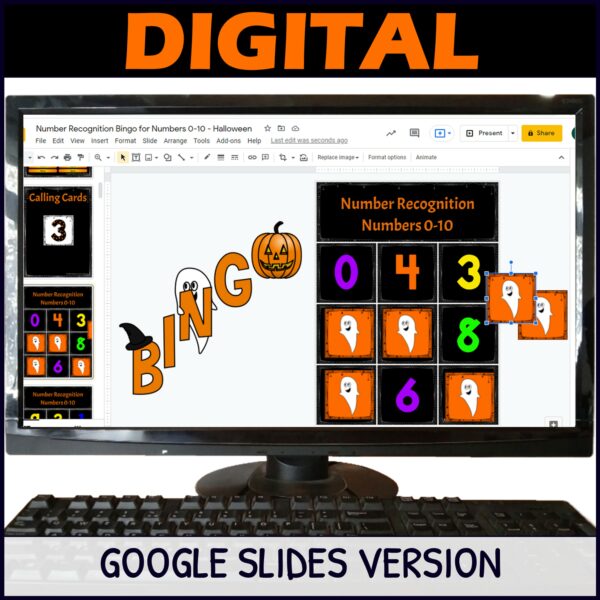 Halloween Number Recognition 0-10 Activity | Bingo | Made By Teachers