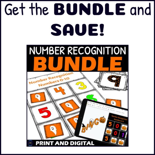 Halloween Number Recognition 0-5 Activity | Bingo | Made By Teachers