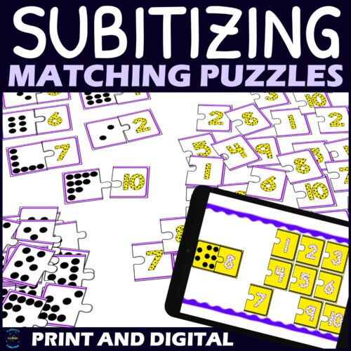 Subitizing Number Sense 1-10 Activity | Made By Teachers