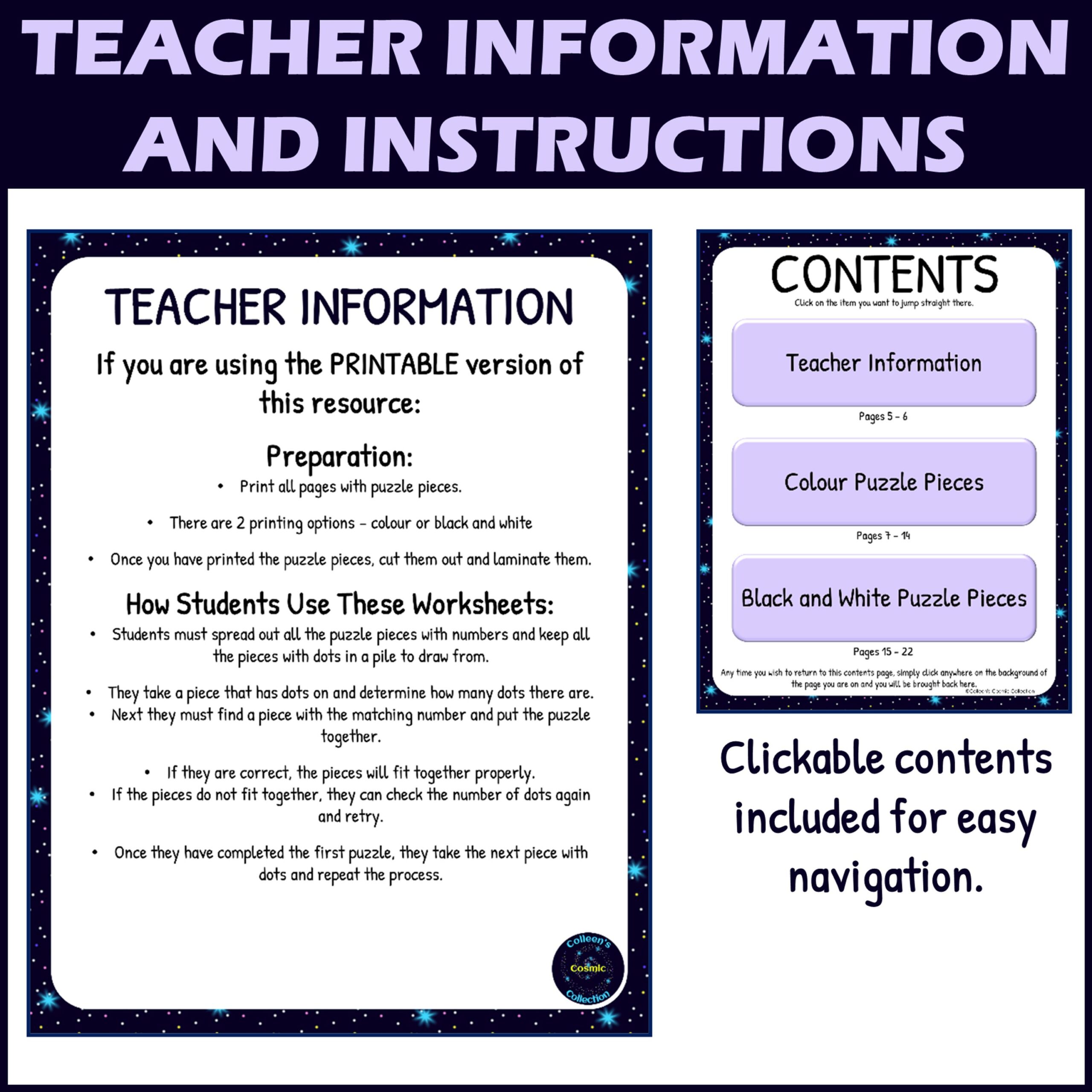 Subitizing Number Sense 1-10 Activity | Made By Teachers
