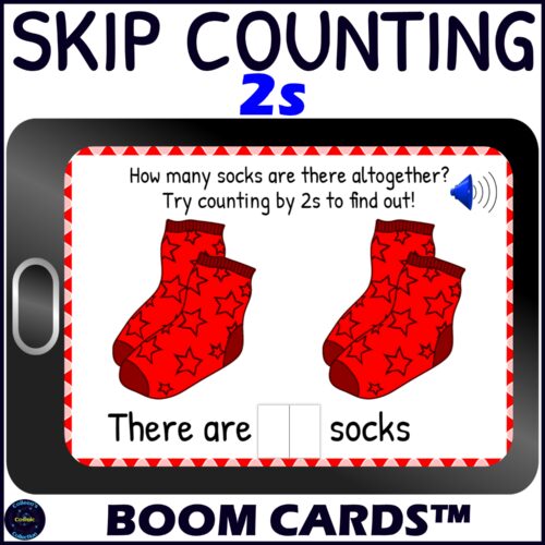 Skip Counting by 2s Digital Boom™ Cards | Made By Teachers