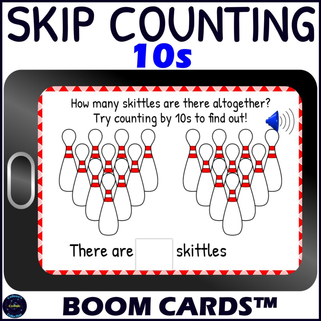 Skip Counting by 10s Digital Boom™ Cards | Made By Teachers