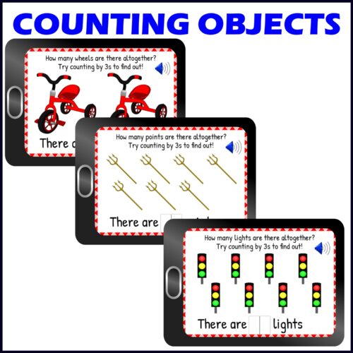Skip Counting by 3s Digital Boom™ Cards | Made By Teachers