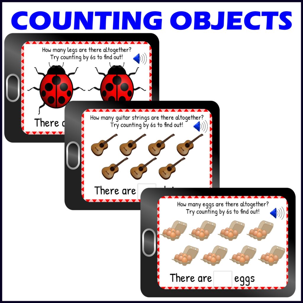 Skip Counting by 6s Digital Boom™ Cards | Made By Teachers