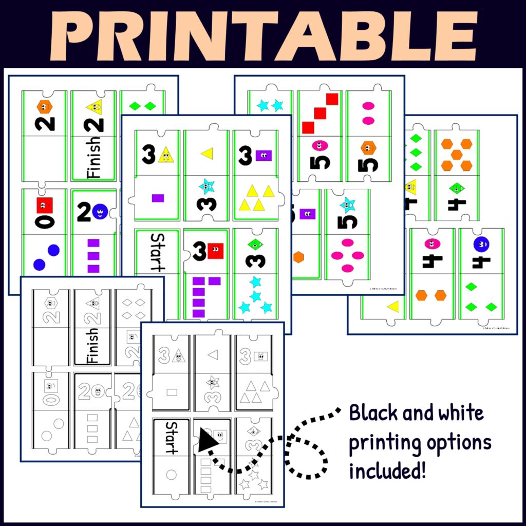 Number Sense Subitizing Activity 0-5 | Made By Teachers