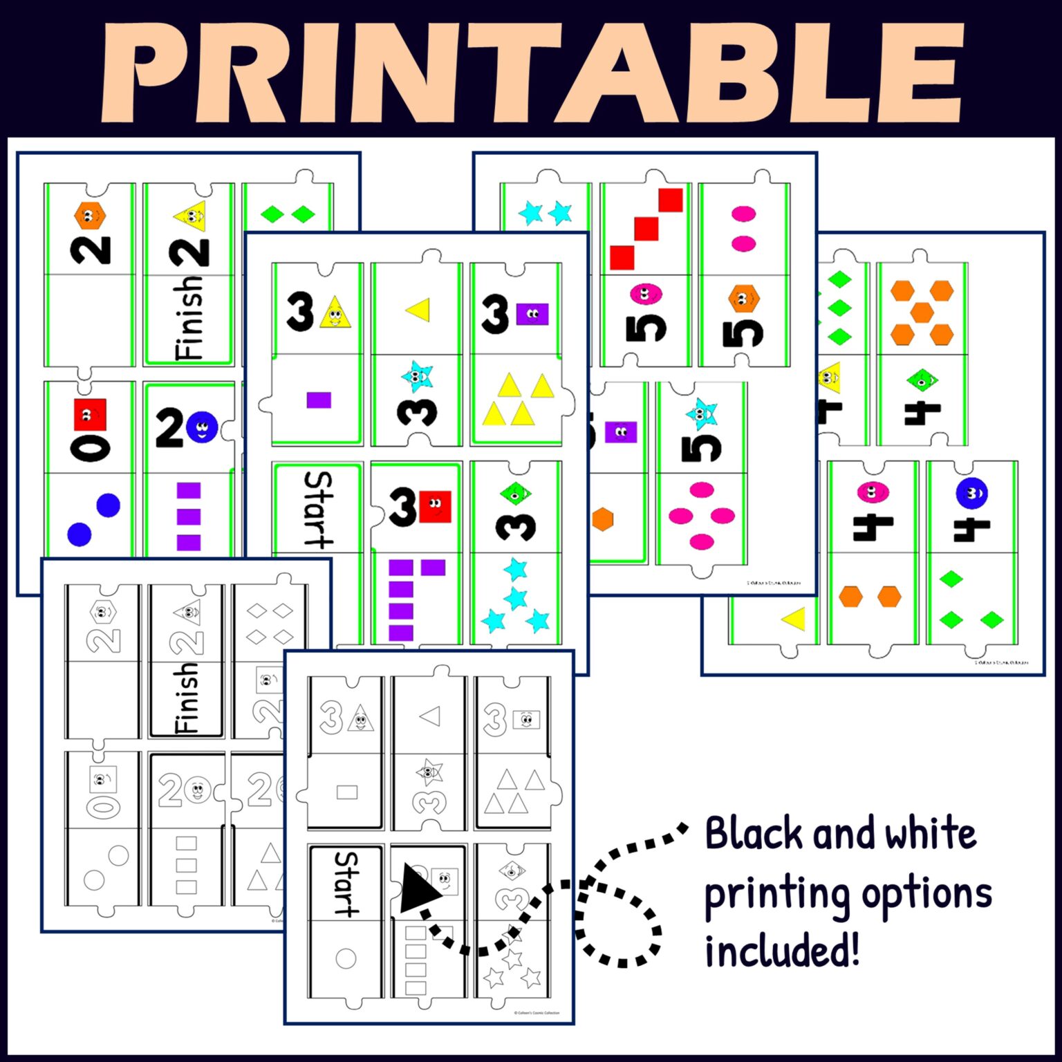 Number Sense Subitizing Activity 0-5 | Made By Teachers