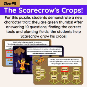 Halloween Escape Room - Haunted House - Digital Escape Room - Character ...