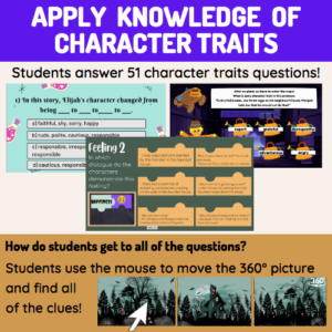 Halloween Escape Room - Haunted House - Digital Escape Room - Character ...