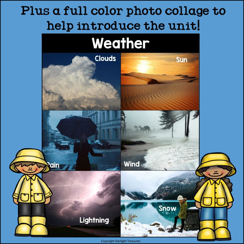 Weather Mini Book for Early Readers | Made By Teachers