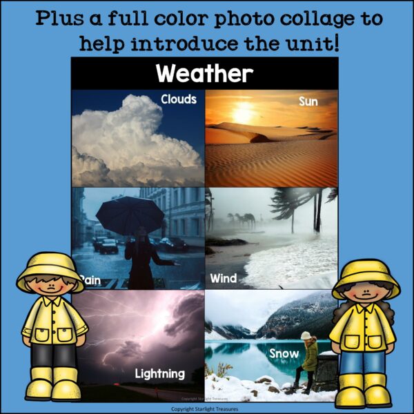 Weather Mini Book for Early Readers | Made By Teachers