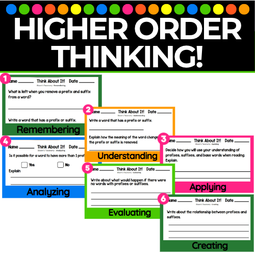 Multisyllabic Word List - 93 Exit Tickets - Prefix Suffix Focus - 2nd ...