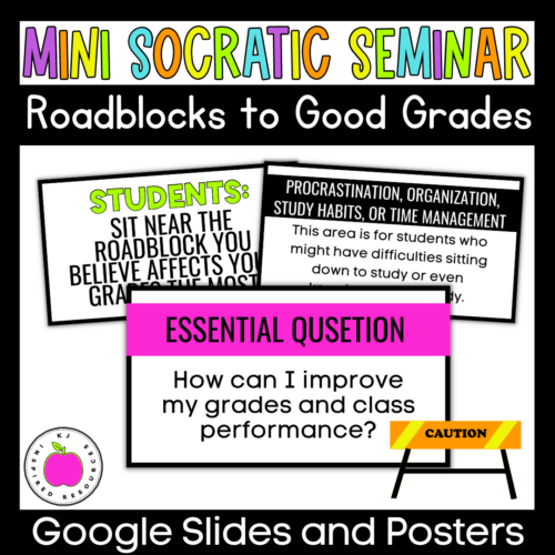 AVID Mini Socratic Seminar - Roadblocks to Good Grades | Made By Teachers