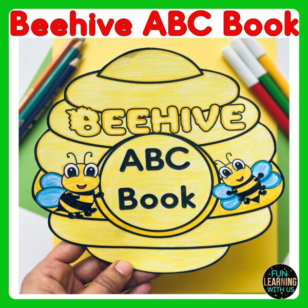 Beehive Alphabet Book | Bugs Insects Spring ABC Tracing Worksheets ...