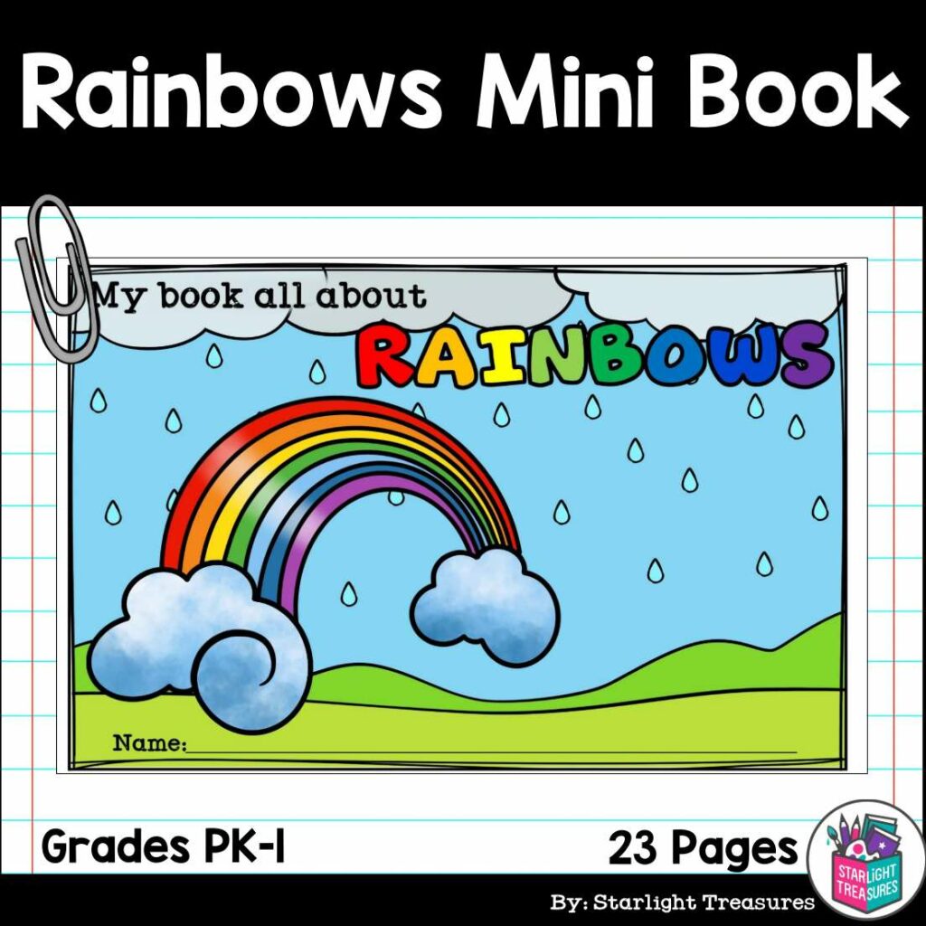 All About Rainbows Mini Book for Early Readers: Physical Science ...