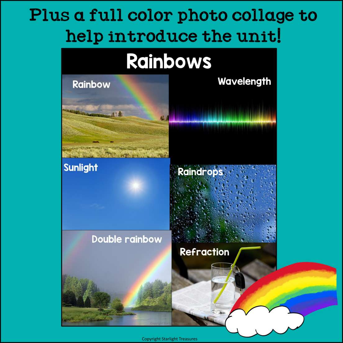 All About Rainbows Mini Book for Early Readers: Physical Science ...