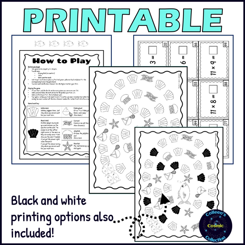 11 Times Table Multiplication Fluency Board Game | Made By Teachers