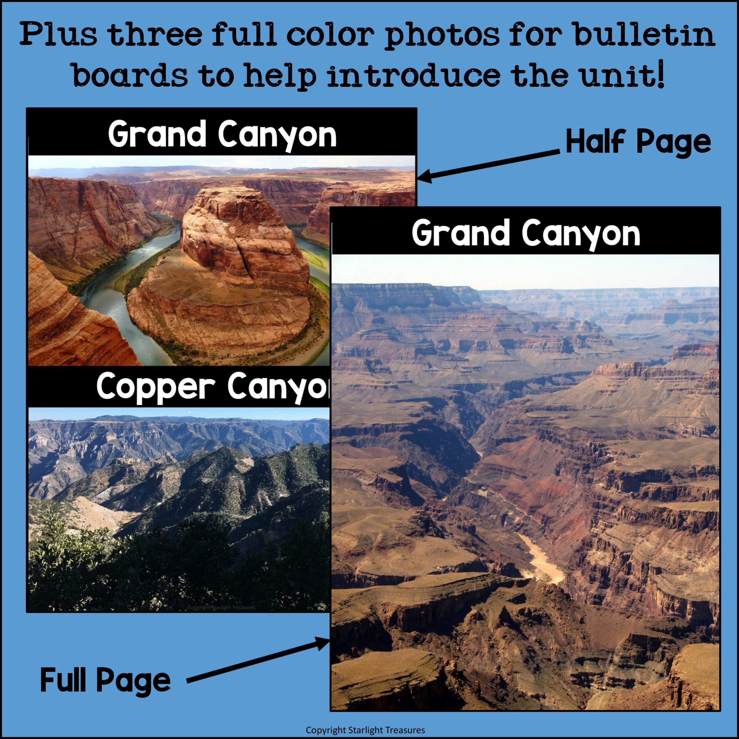 Canyons Mini Book for Early Learners - Landforms | Made By Teachers