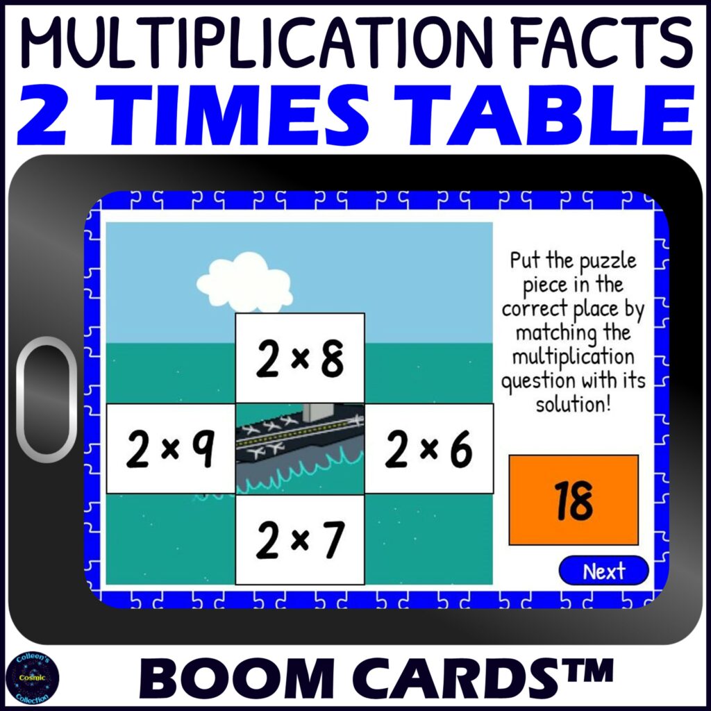 Multiplication Facts Practice | 2 Times Table | Made By Teachers
