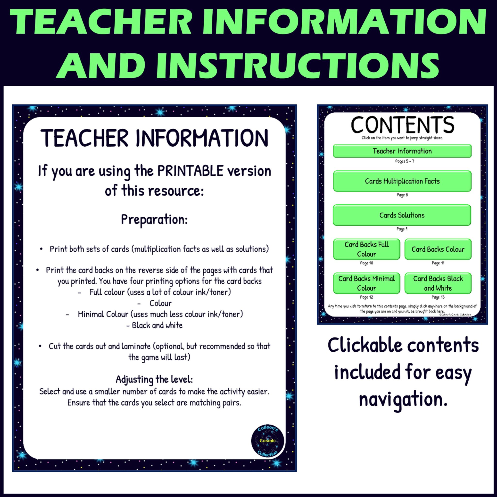 St Patricks Day 3 Times Table Matching Activity | Made By Teachers