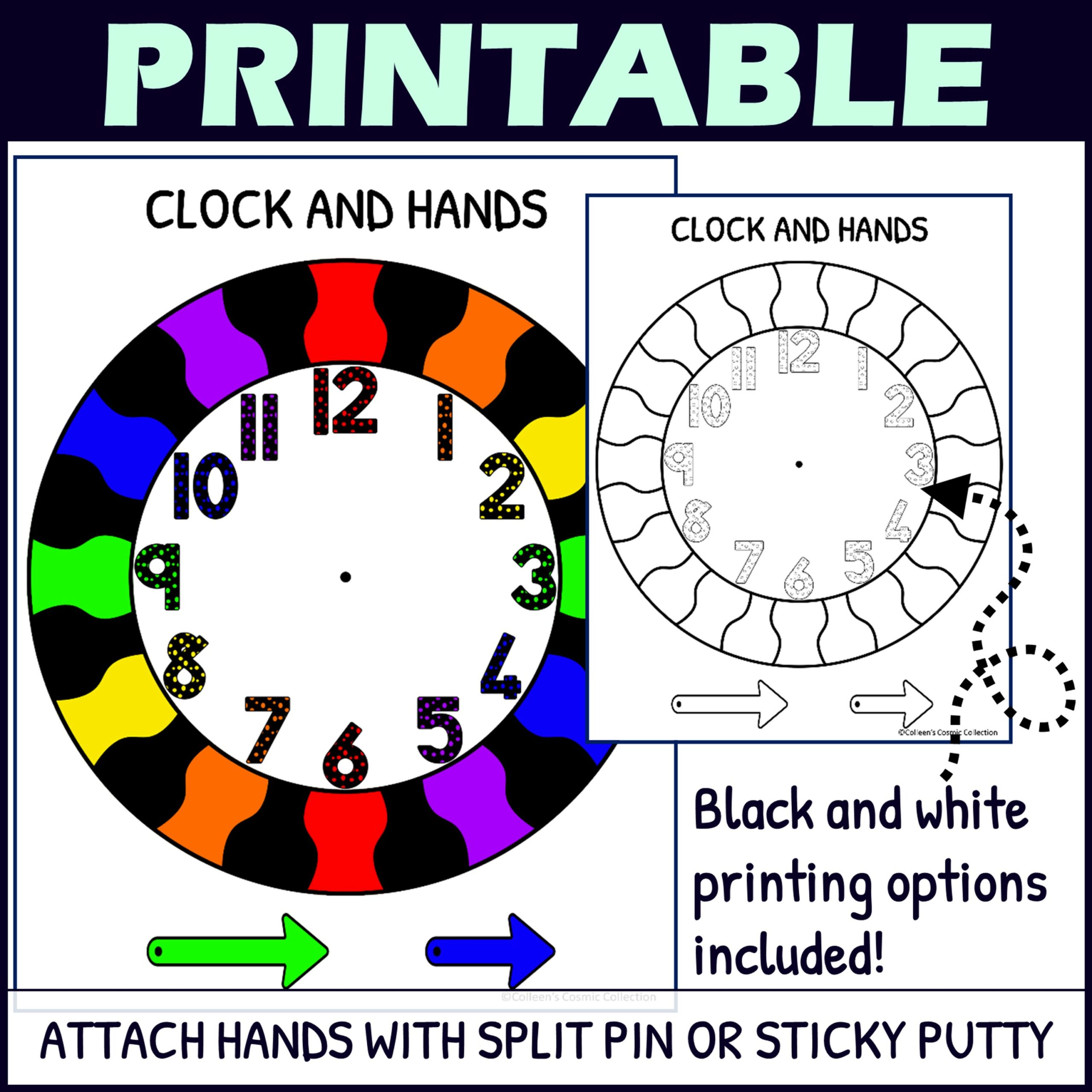 Time Management Daily Planning Clock | Made By Teachers