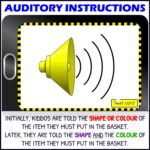 Auditory Memory Activity - Shapes and Colors 1 | Made By Teachers